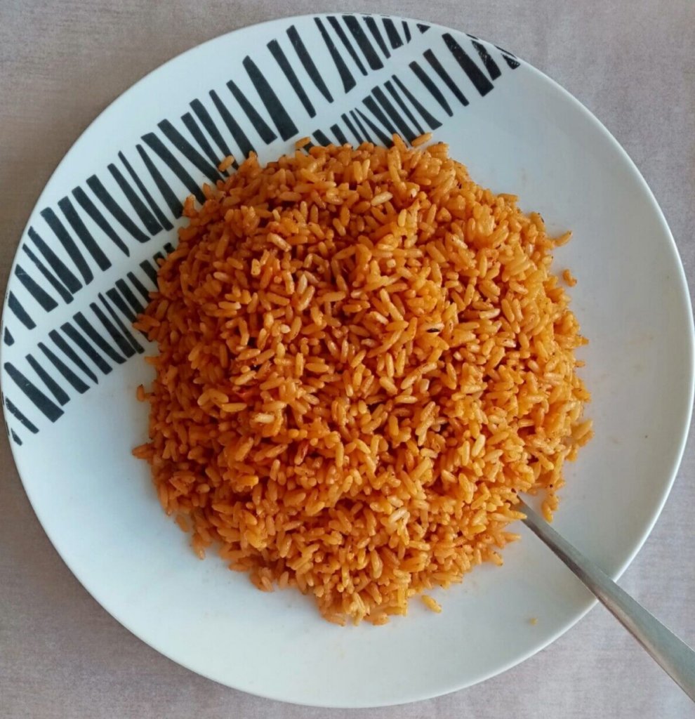 Authentic Nigerian Jollof Rice, 2 Litres, Made to Order, Freshly Made ...